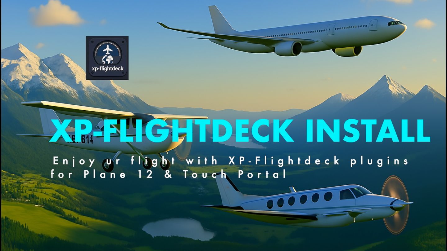 XP-FlightDeck — Touch Portal & X-Plane 12 - Control your aircraft with ...
